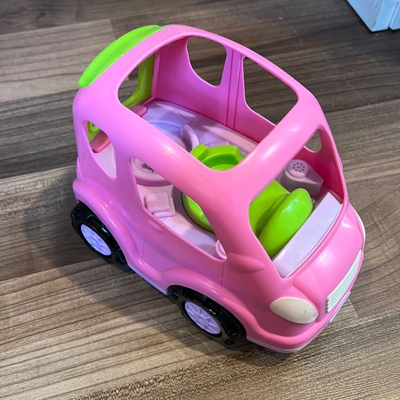 Little People | Toys | Fisher Price Little People Pink All Around Car ...